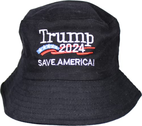 Donald Trump 2024 Bucket Hat Embroidered w/ Save America