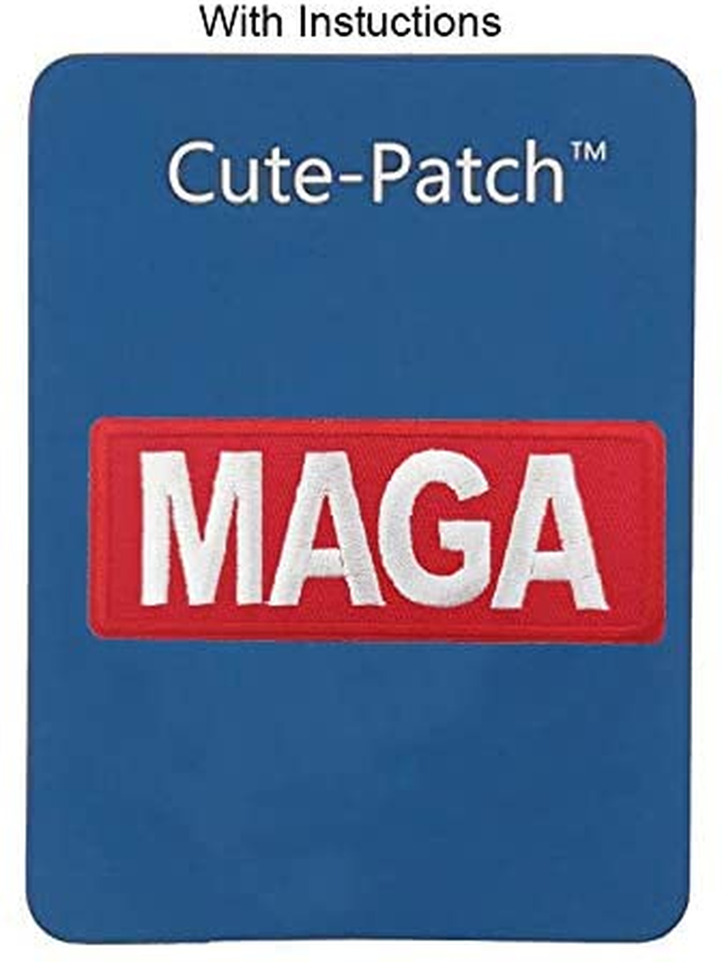 4" MAGA Donald Trump Meme Embroidered Iron on sew on Patches 2020 Pres